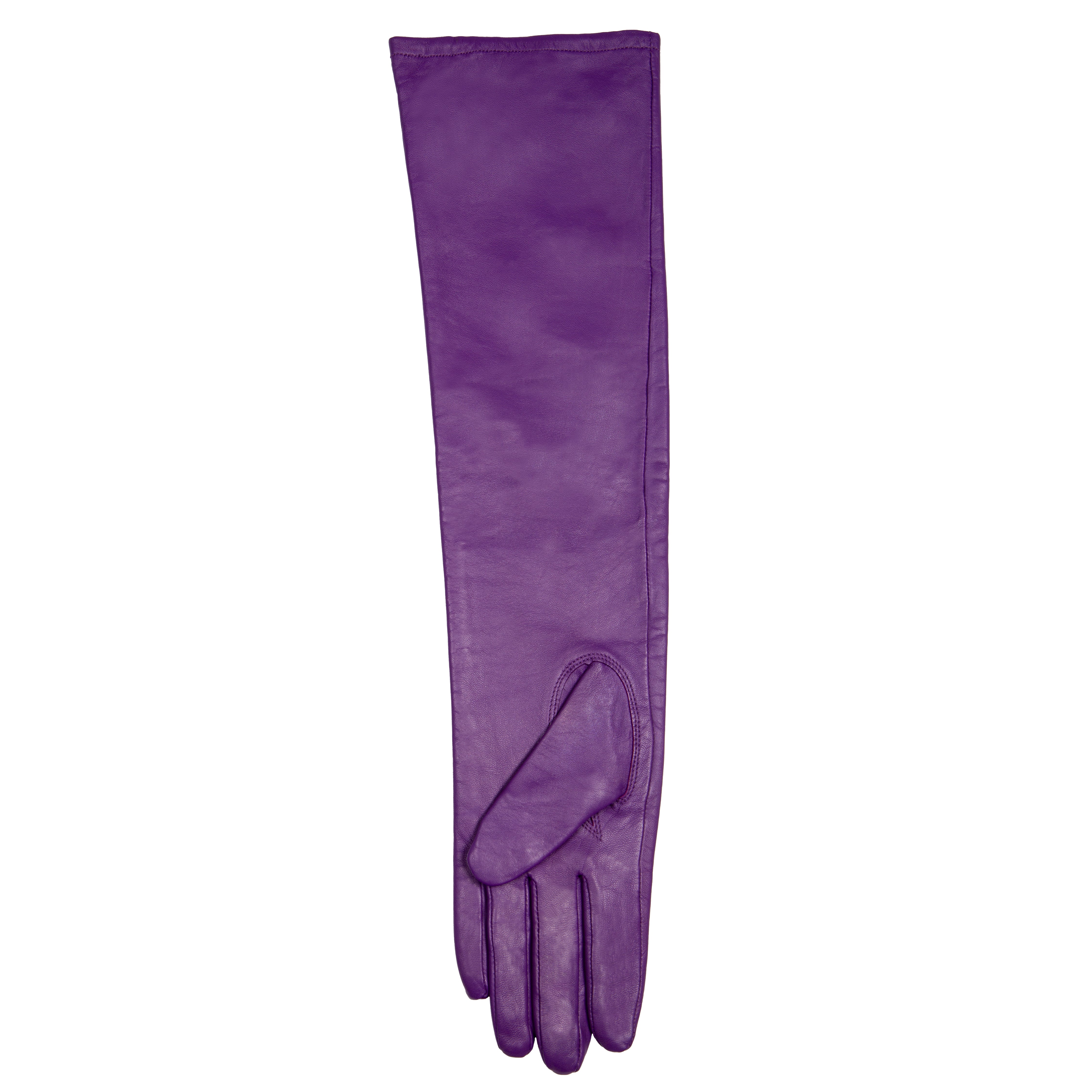 Ladies purple leather gloves store